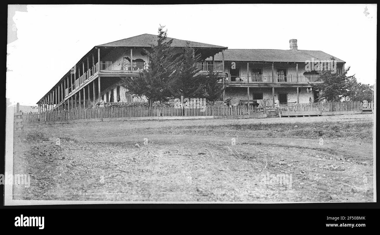 Petaluma. The Old Adobe Fort Stock Photo - Alamy