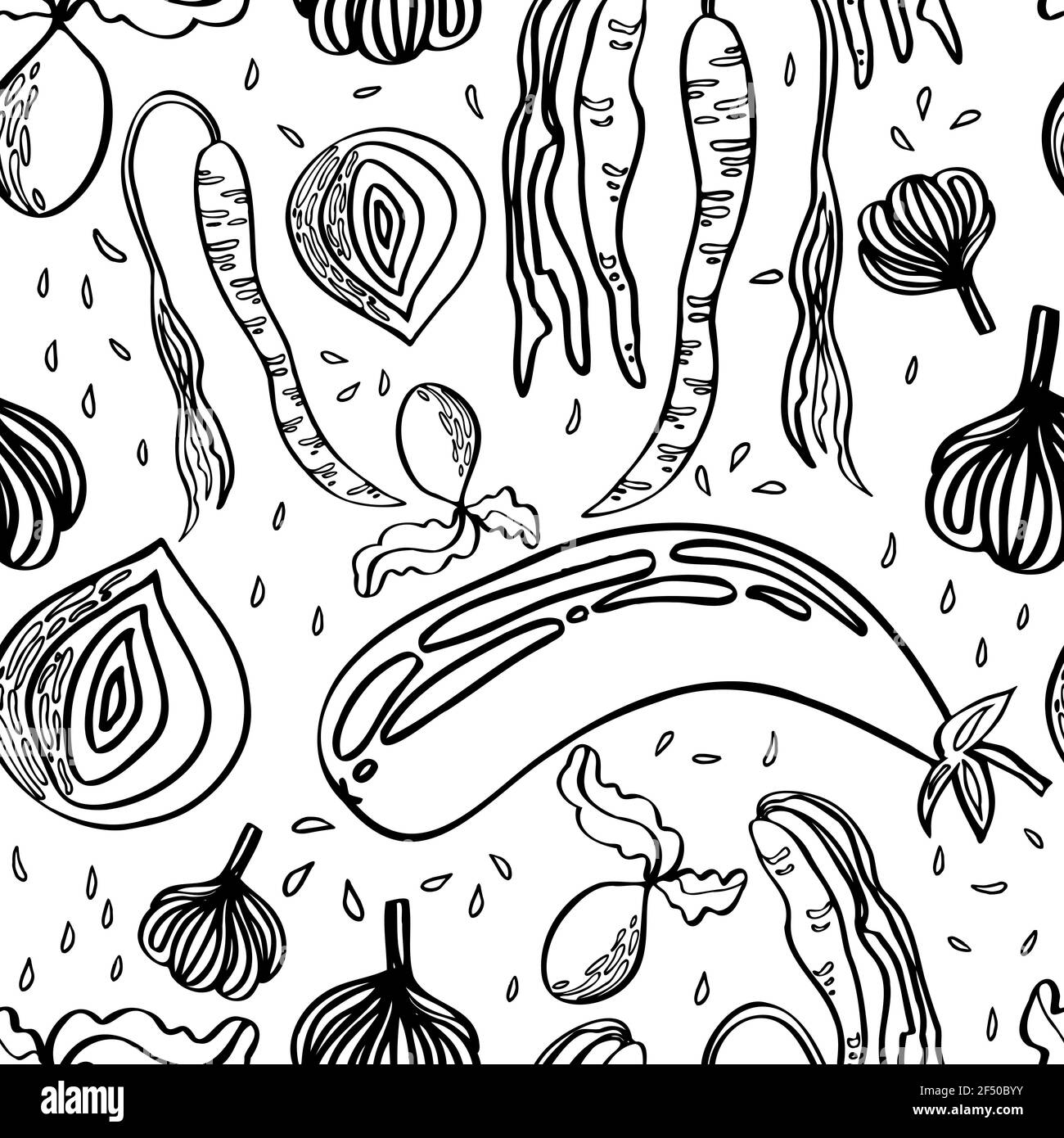 Vegetable harvest eco fresh Black and White Stock Photos & Images - Alamy