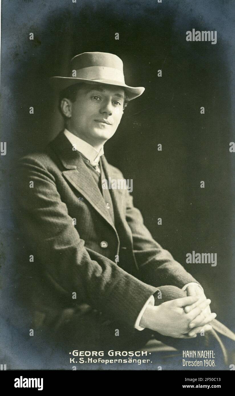 Portrait Georg Grosch Stock Photo - Alamy