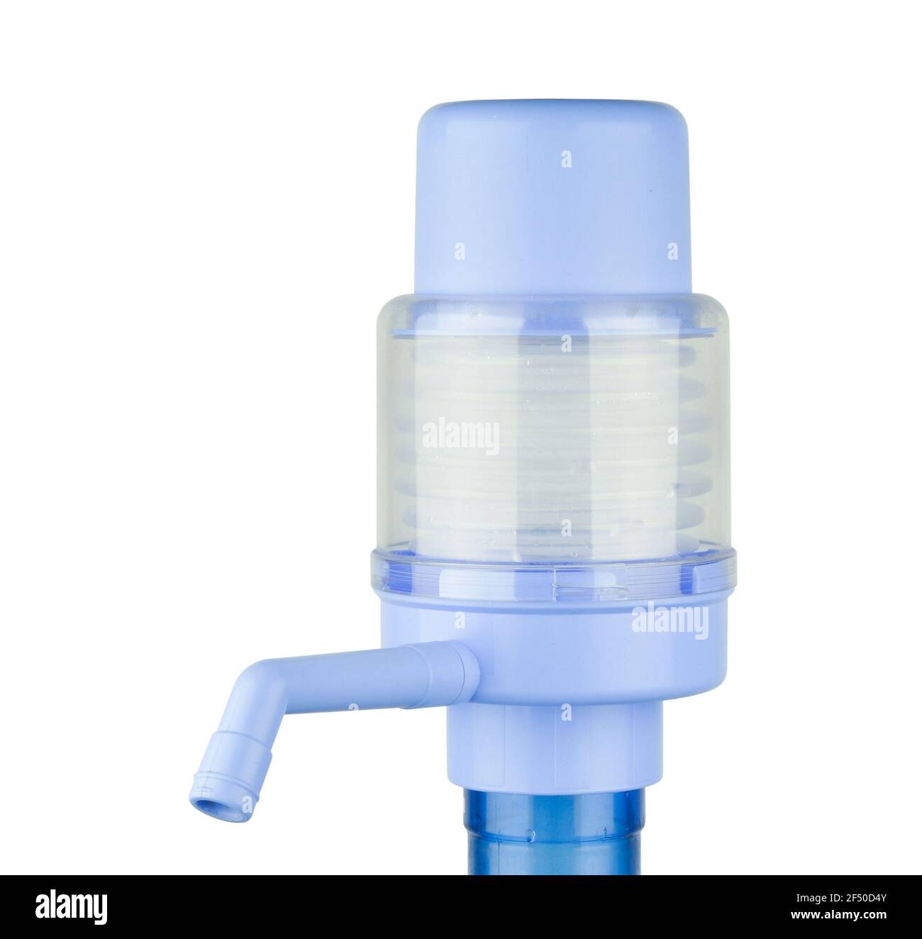 Hand water pump. Manual water pump for home and office use, isolated on ...