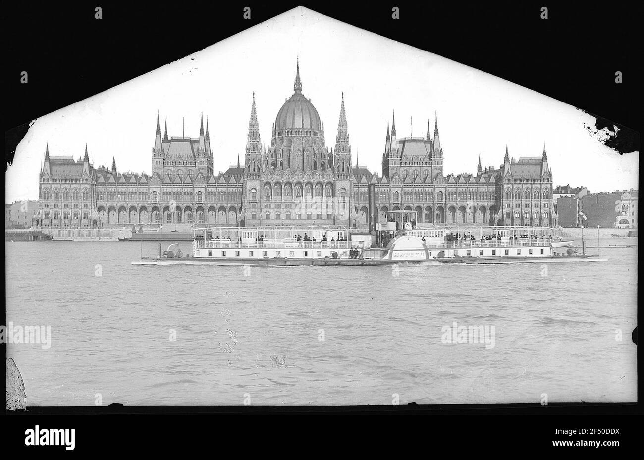 Budapest. Parliament (1896). Donaufront Stock Photo - Alamy