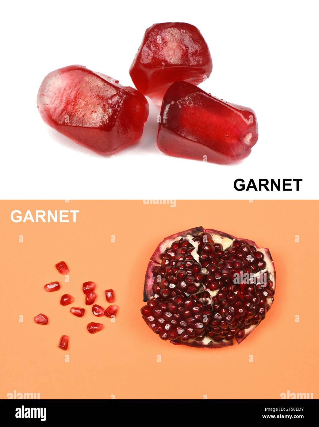 Creative layout made of Ripe Fresh Garnet fruit. High resolution photo. Full depth of field ...