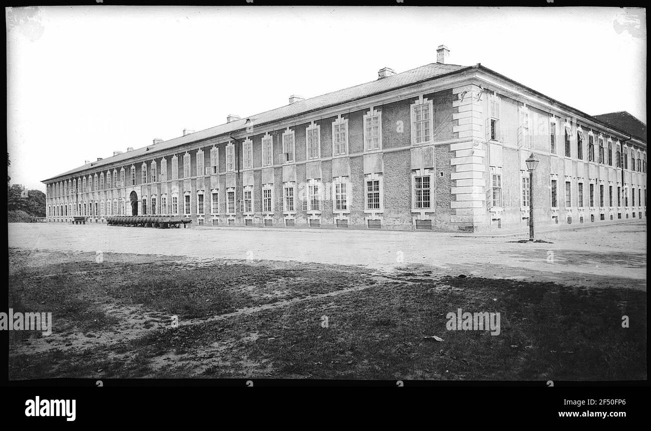 Theresienstadt. Cavalry barracks Stock Photo - Alamy