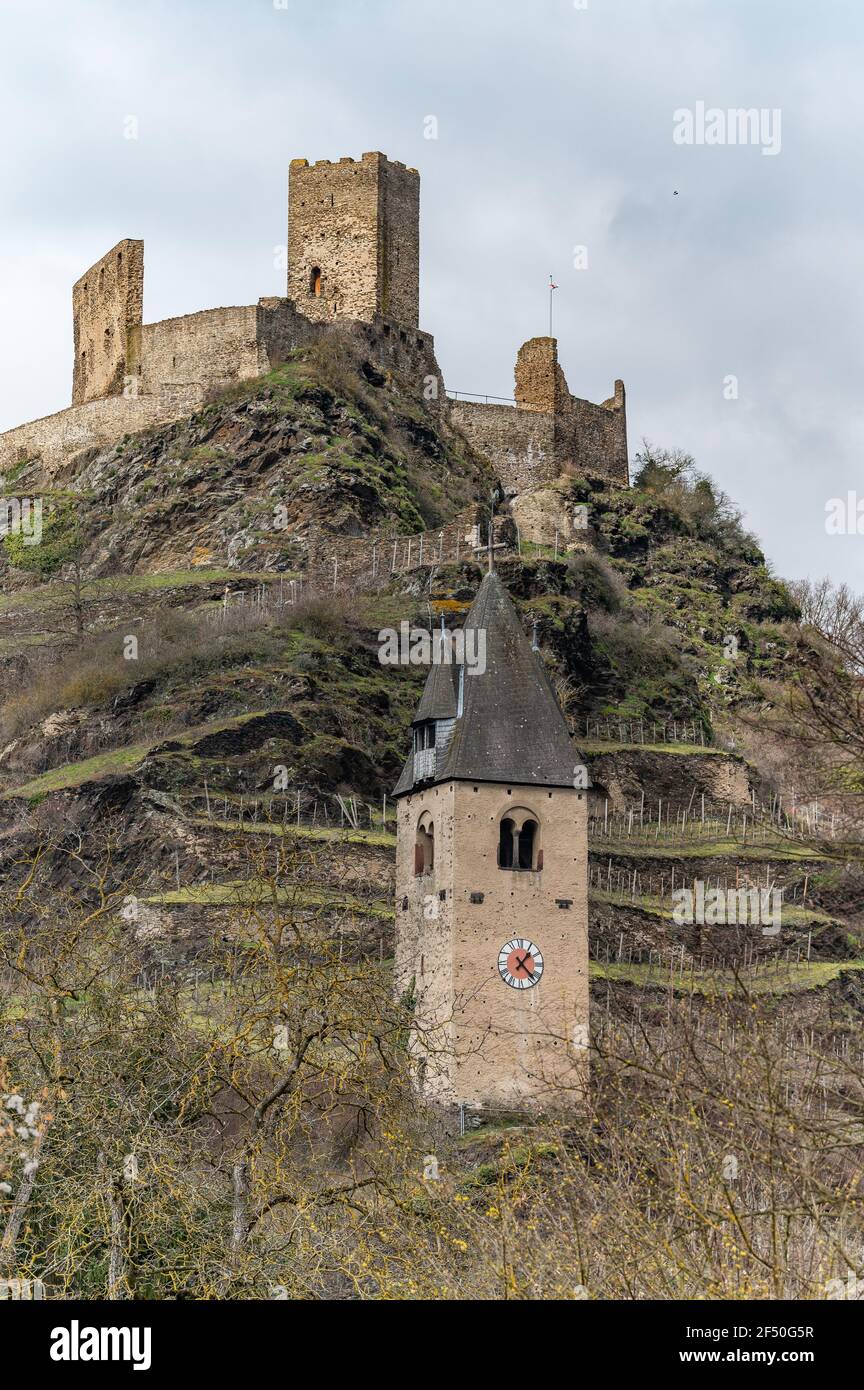 Mosel valley river castle hi-res stock photography and images - Alamy