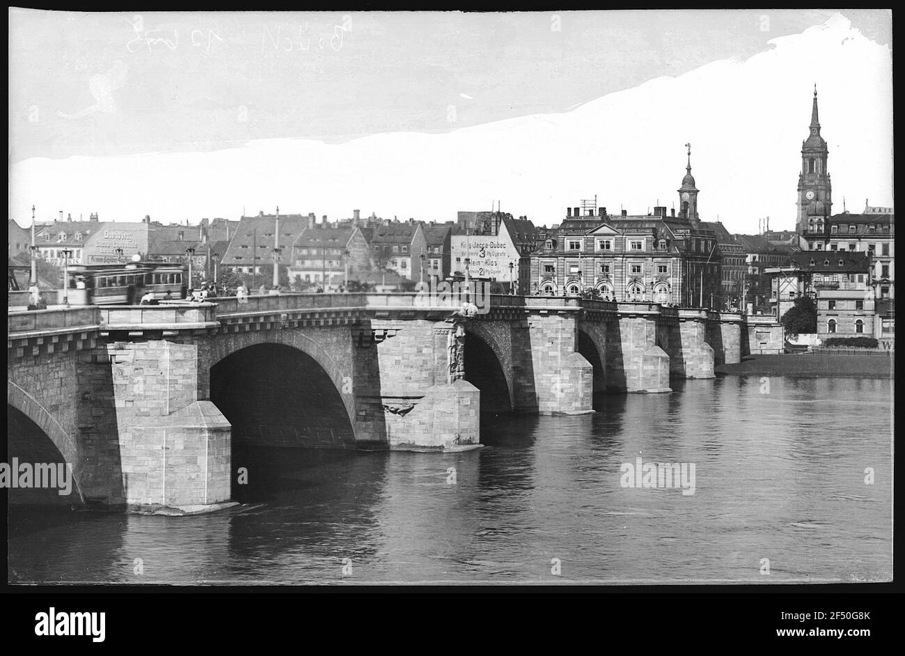 Dresden. Friedrich - August - Bridge Stock Photo - Alamy
