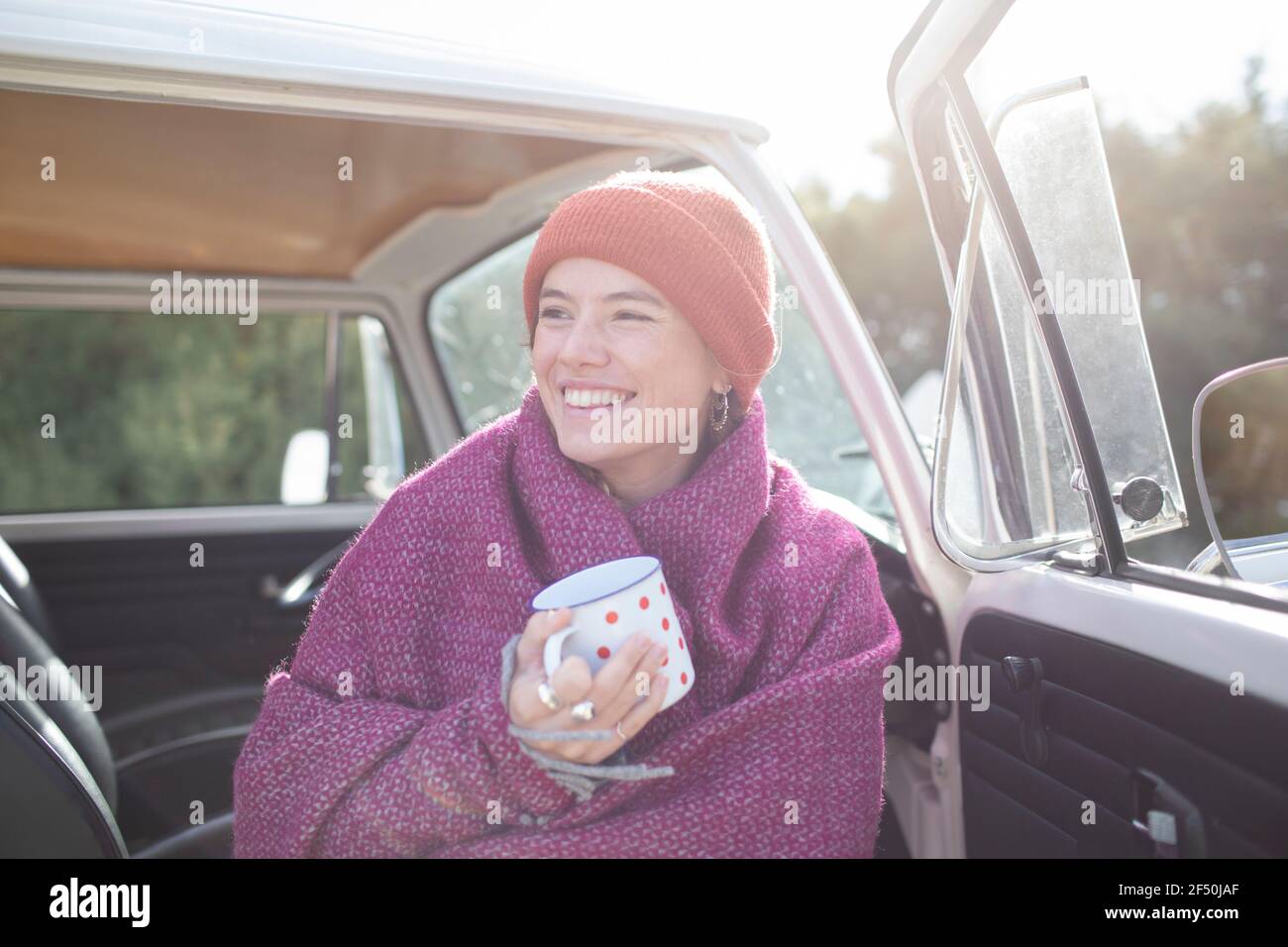Wrapped in blanket hi-res stock photography and images - Alamy