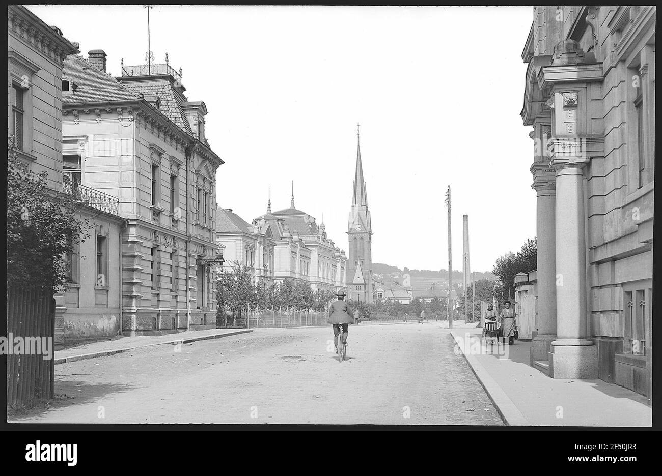 Early 20th century protestant church Black and White Stock Photos ...