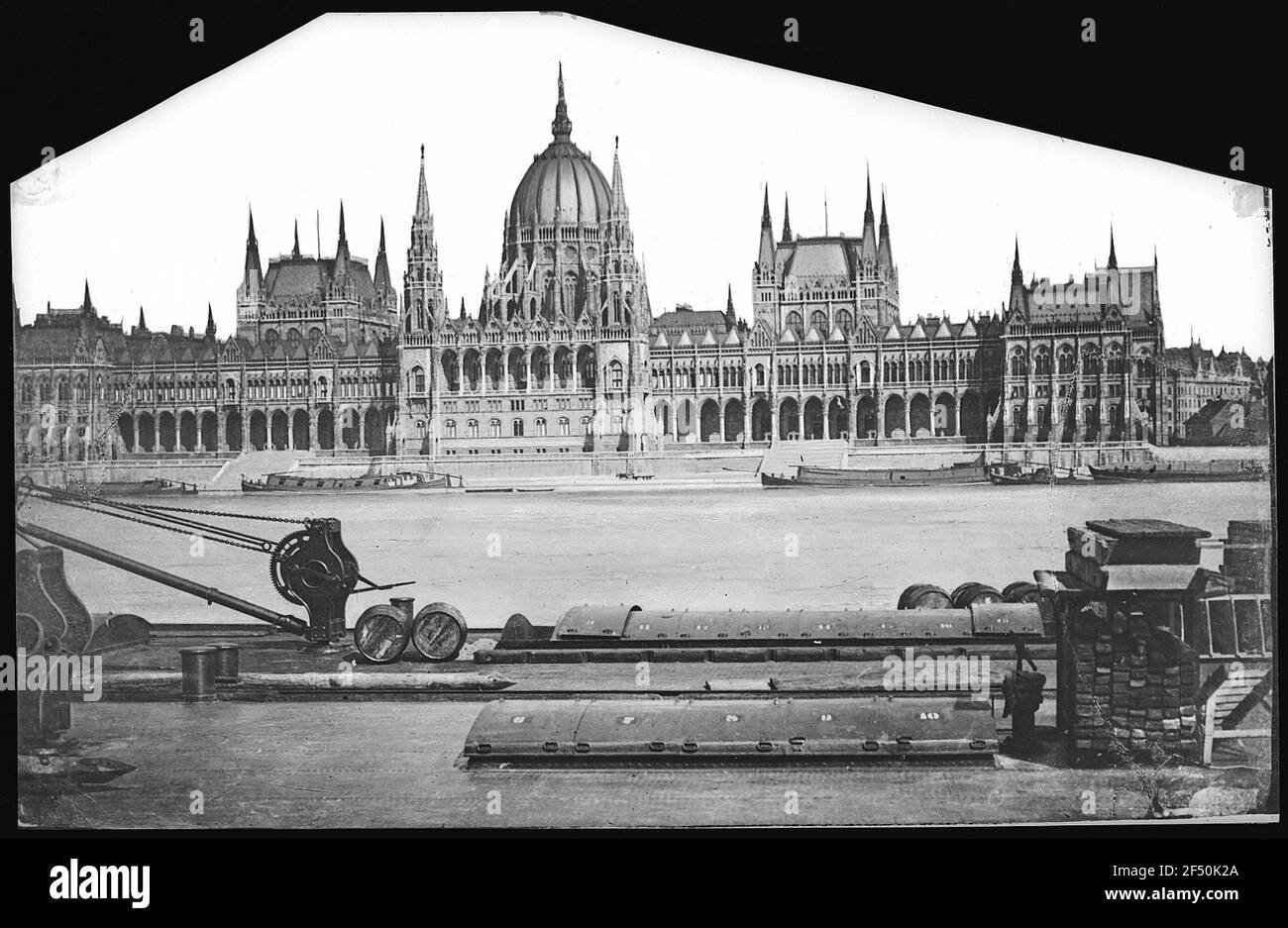Budapest. Parliament (1896). Donaufront Stock Photo - Alamy