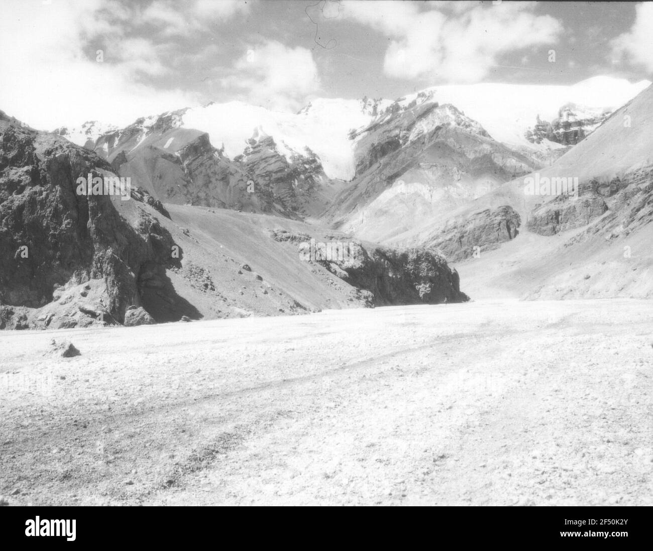 India. Kashmir. Ladakh. Agil-Karakorum. Descent from the Dapsang ...