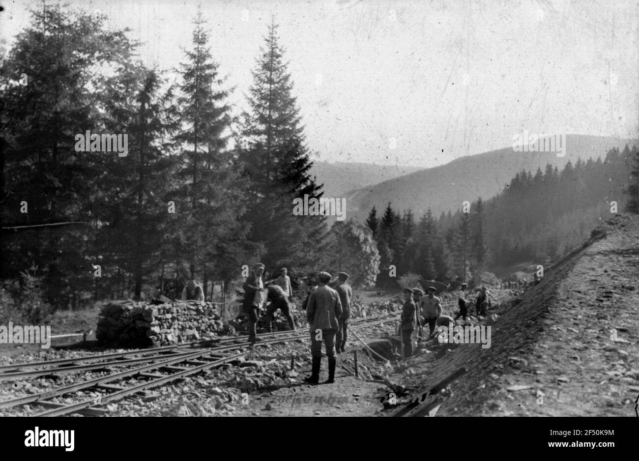 Track construction work Stock Photo - Alamy