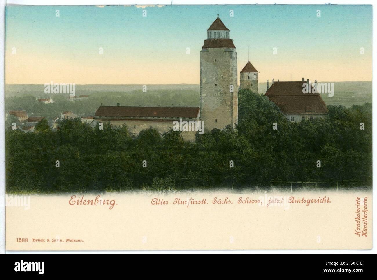 Old castle Eilenburg. Old castle Stock Photo - Alamy