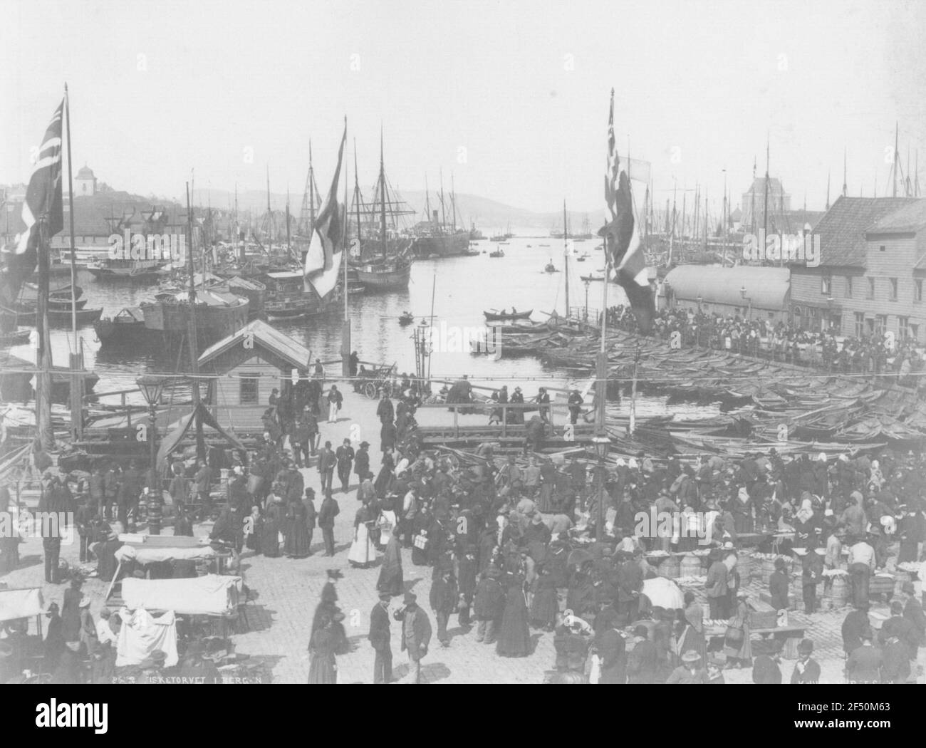 Seafood market supply Black and White Stock Photos & Images - Alamy