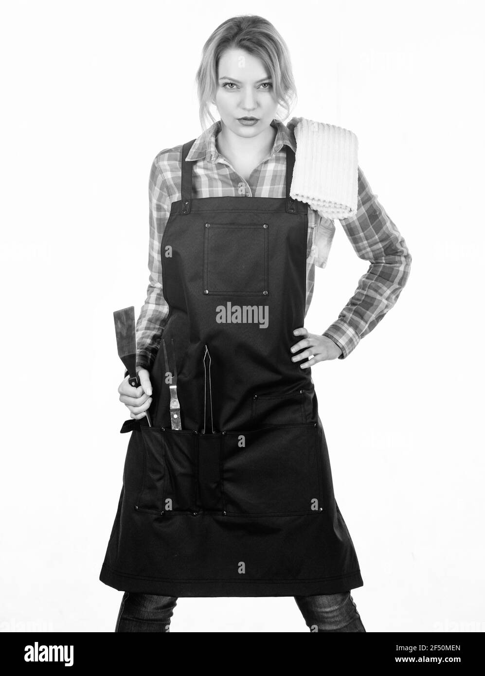 Burger master Black and White Stock Photos & Images - Alamy