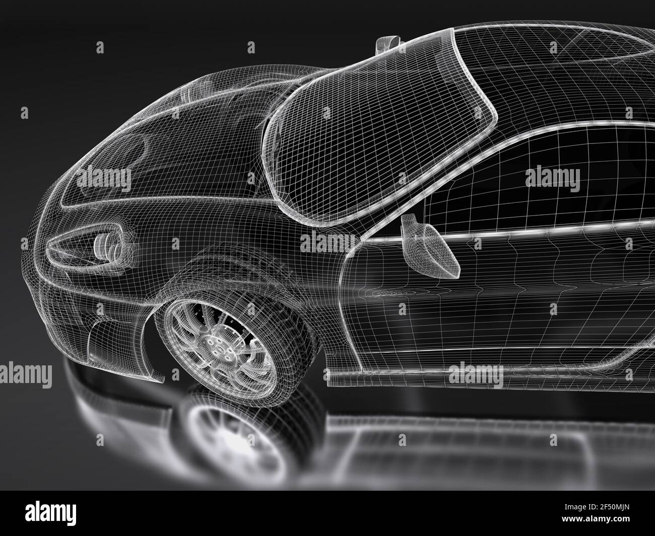 3d mesh model hi-res stock photography and images - Alamy