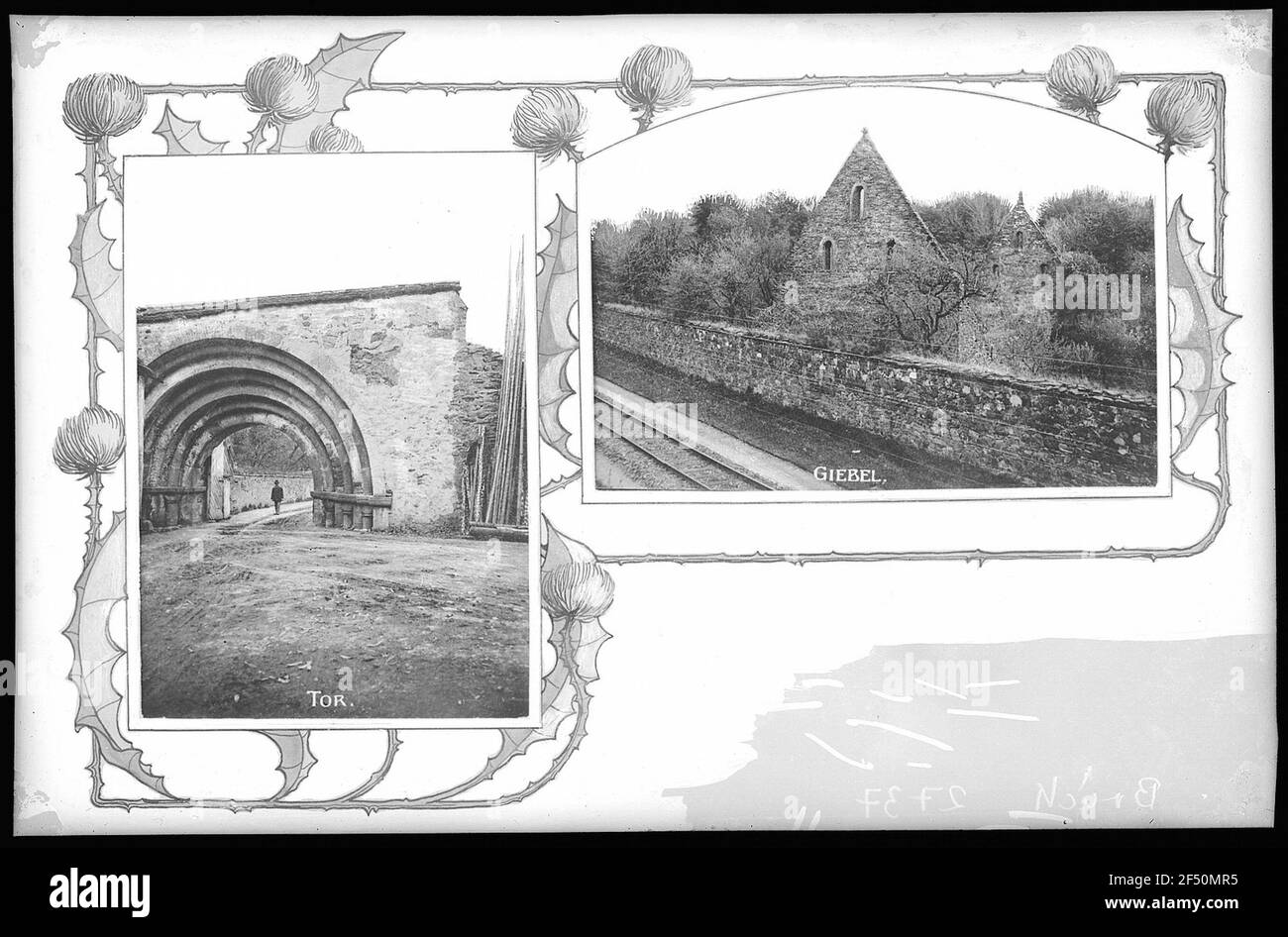 Monastery features Black and White Stock Photos & Images - Alamy