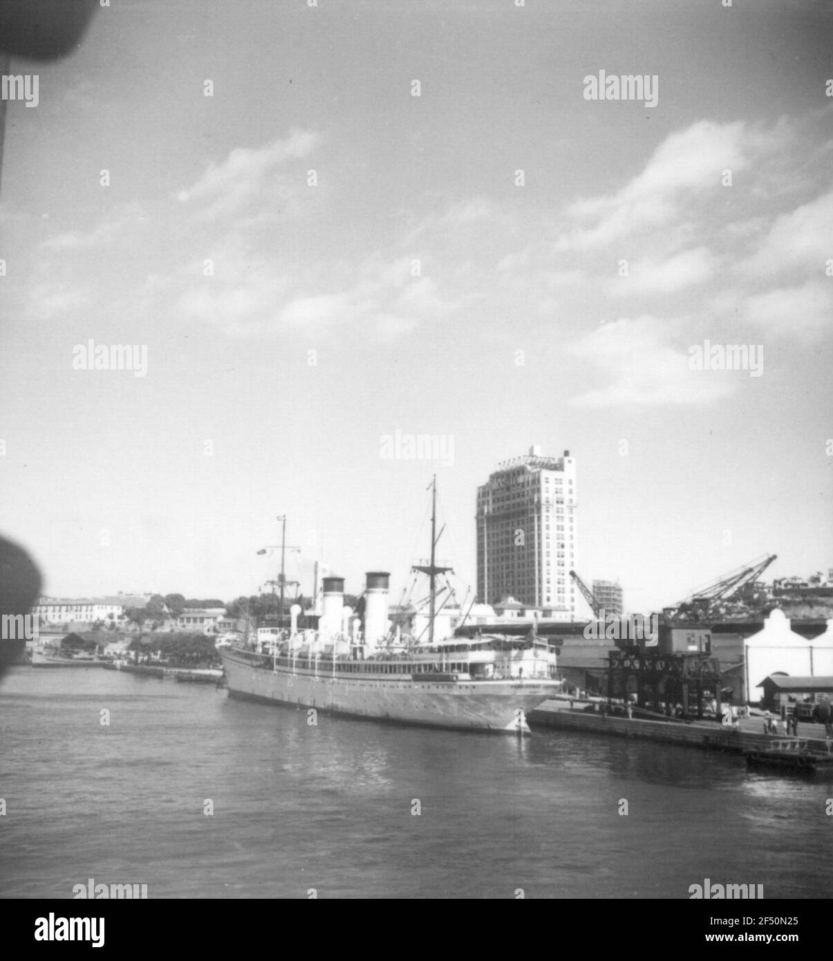 Rio docks Black and White Stock Photos & Images - Alamy