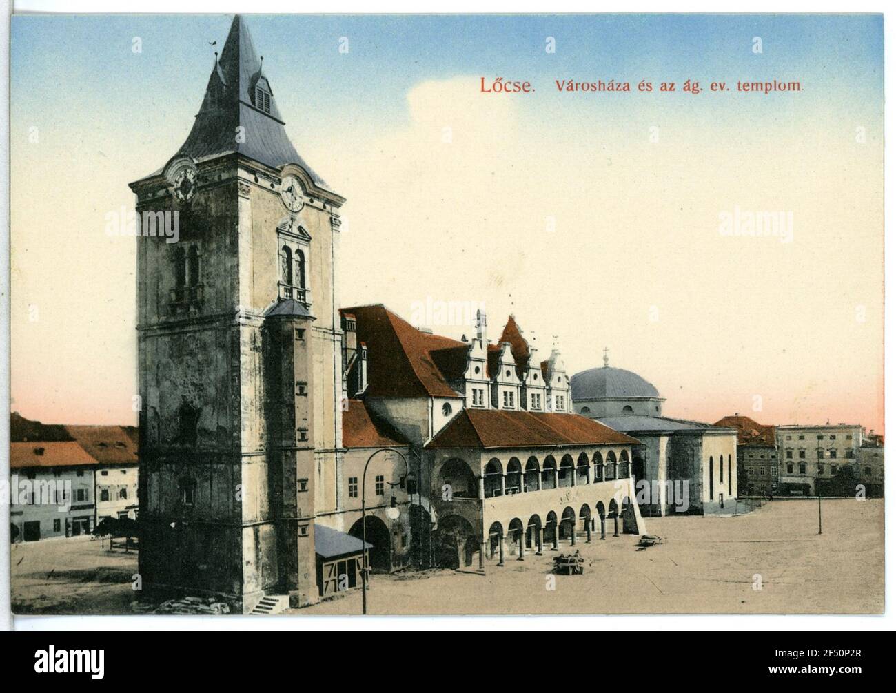 Varoshaza and AG. year. temple Löcse. Varoshaza and AG. year. temple ...