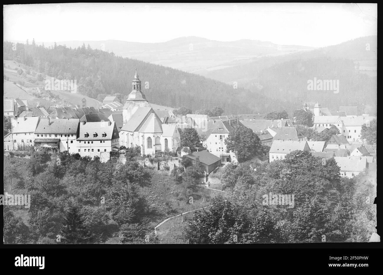 View of Lauenstein Stock Photo - Alamy