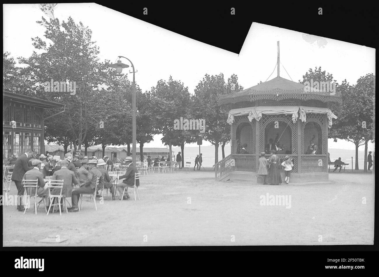 Local pavilion Black and White Stock Photos & Images - Alamy