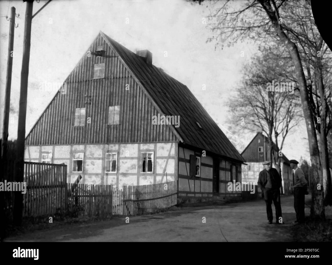 Bauer cutter house Stock Photo - Alamy