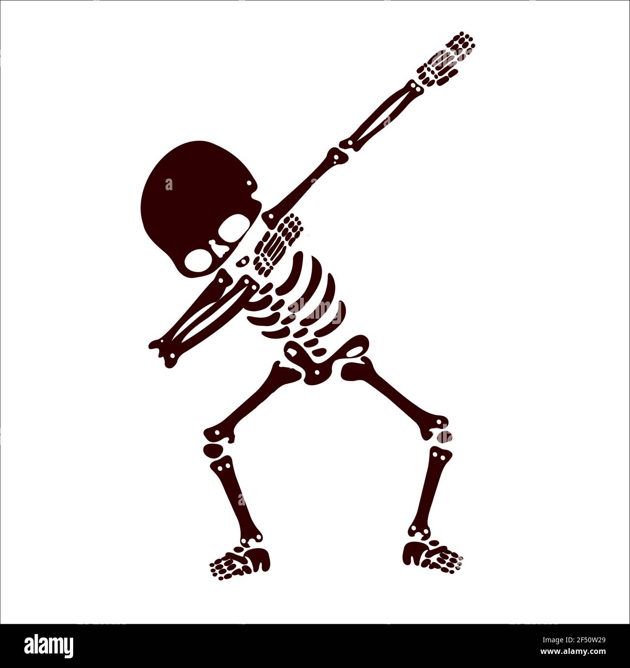 Skeletons dab Stock Vector Images - Alamy