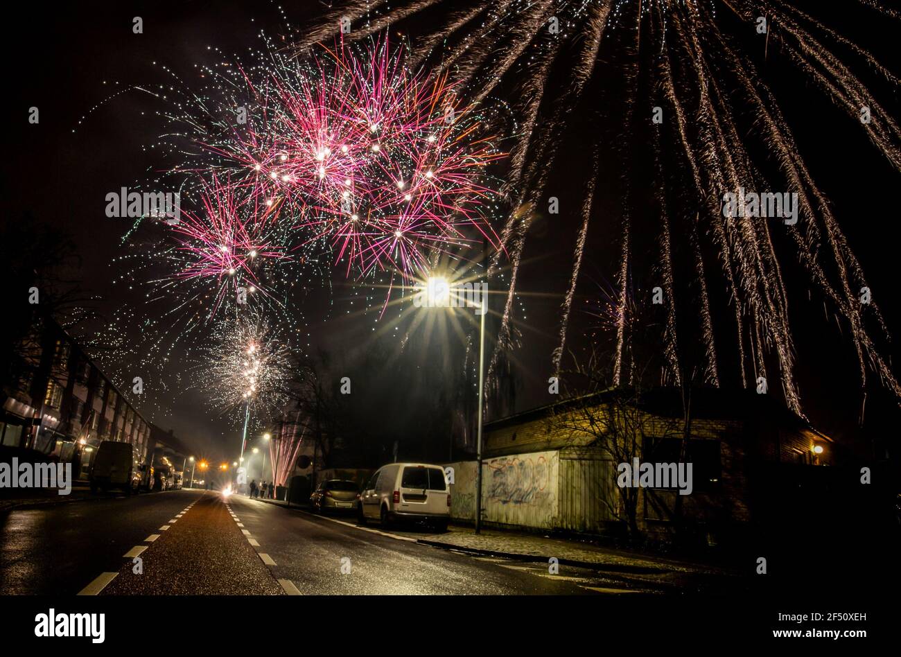 Denmark fireworks hi-res stock photography and images - Alamy