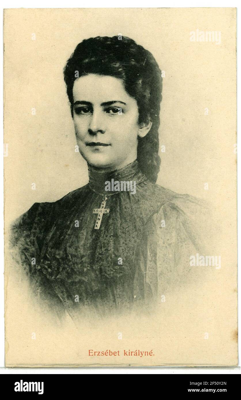 Queen Elisabeth Budapest. Portrait Queen Elisabeth (1870, retouched ...