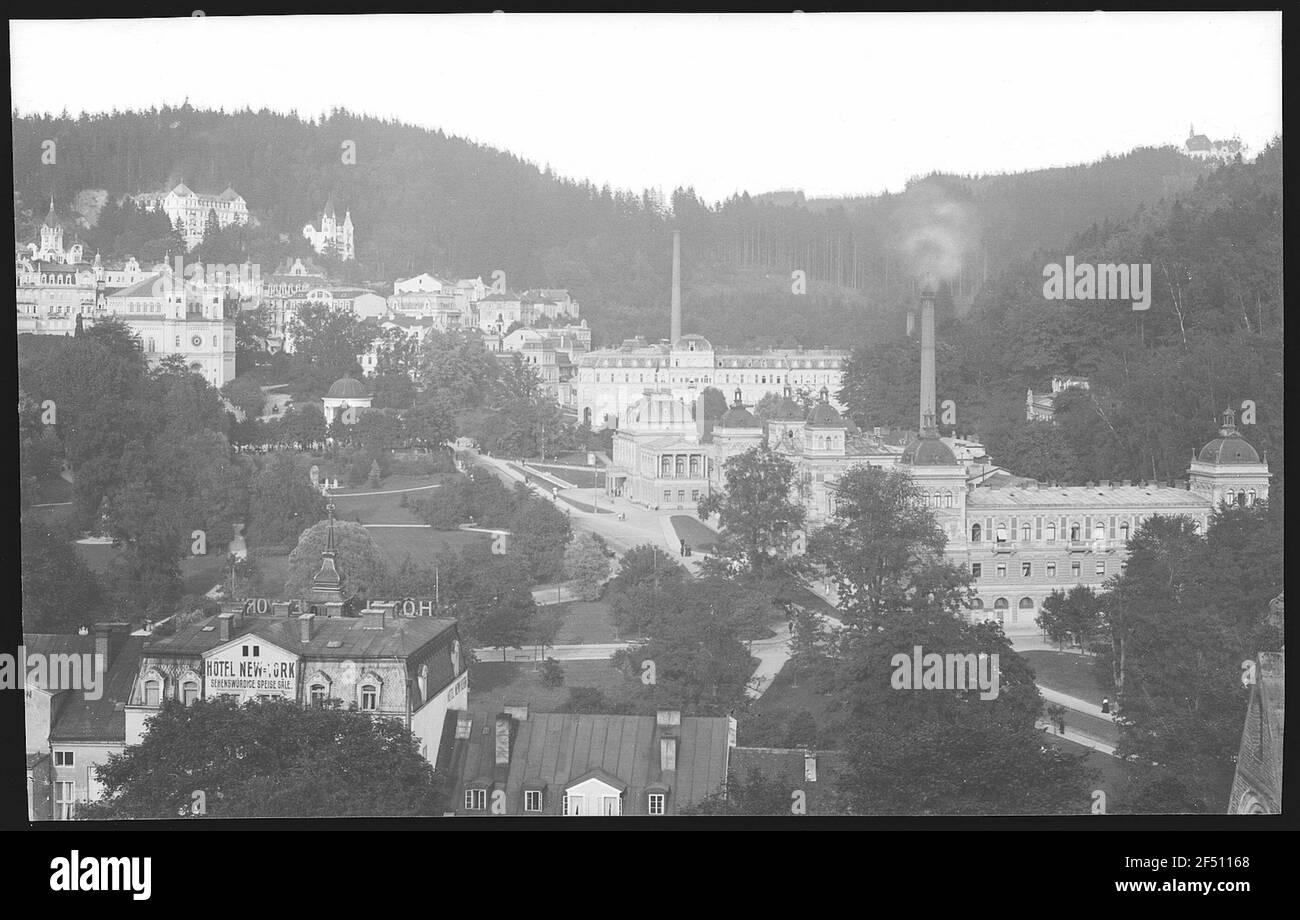 Marienbad. View of Marienbad Stock Photo - Alamy