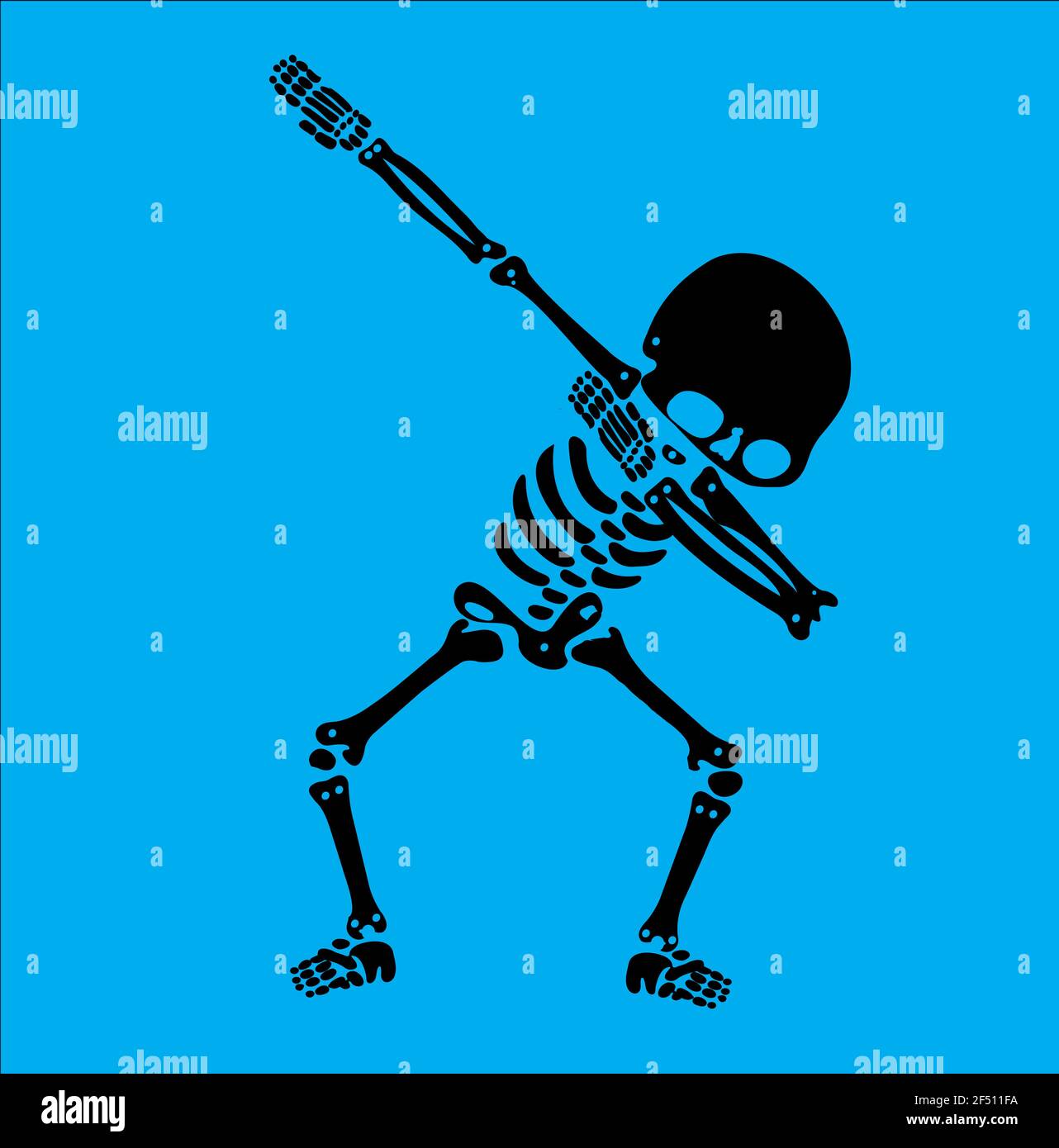 Skeleton dab, A group of skeletons dabbing Stock Vector Image & Art - Alamy
