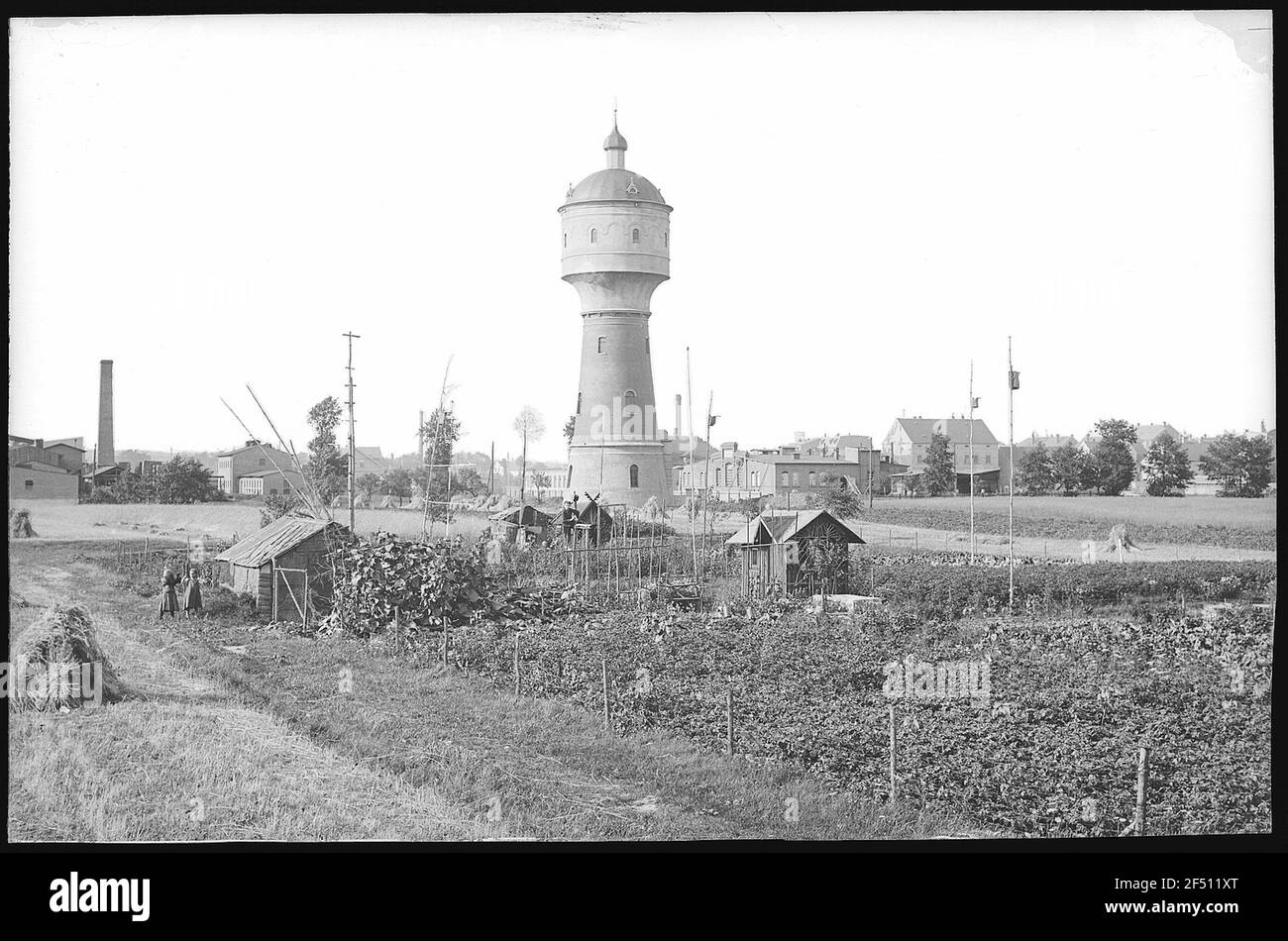 Elsterwerda. Water tower Stock Photo - Alamy