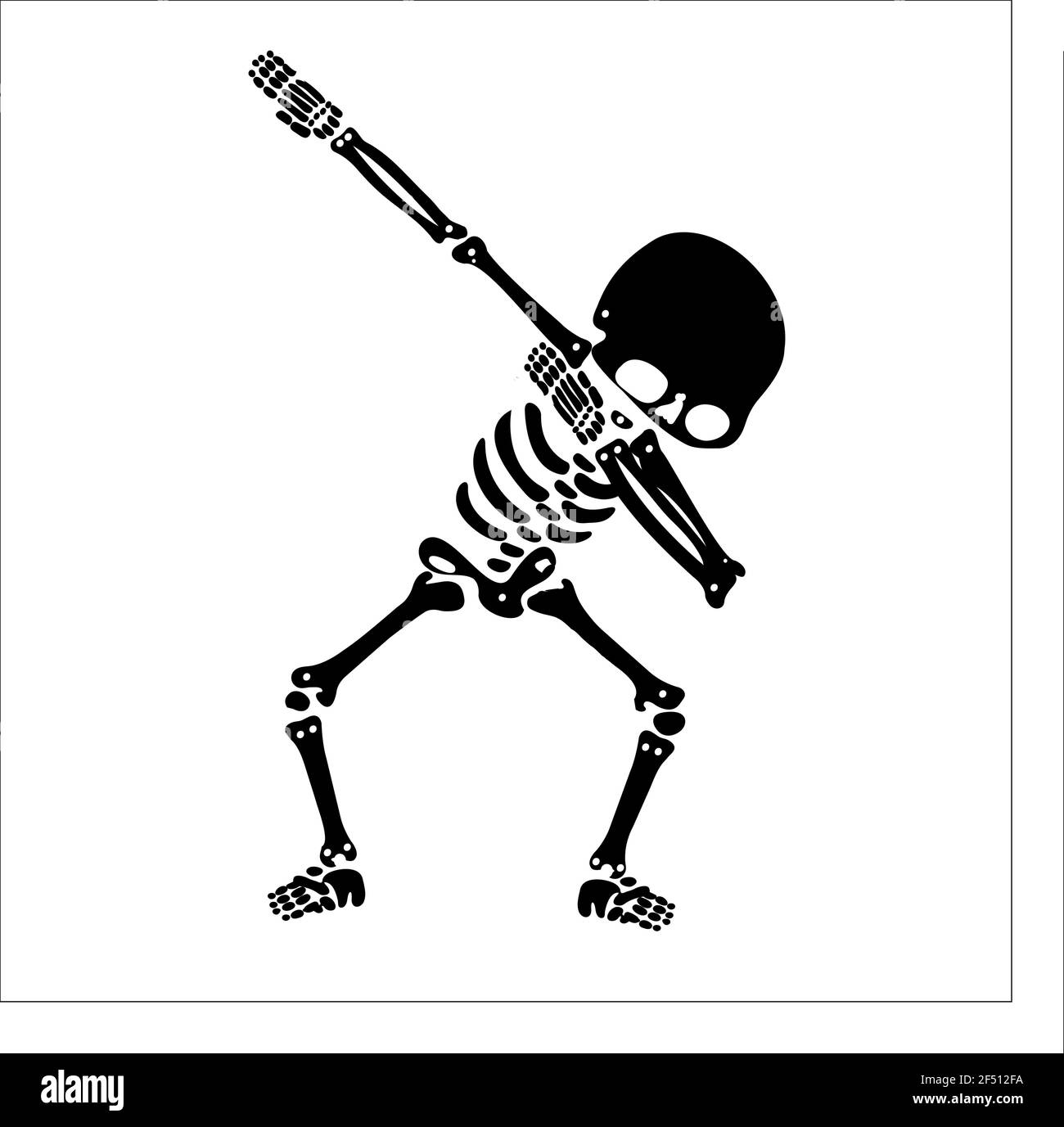 Skeleton dab, A group of skeletons dabbing Stock Vector Image & Art - Alamy
