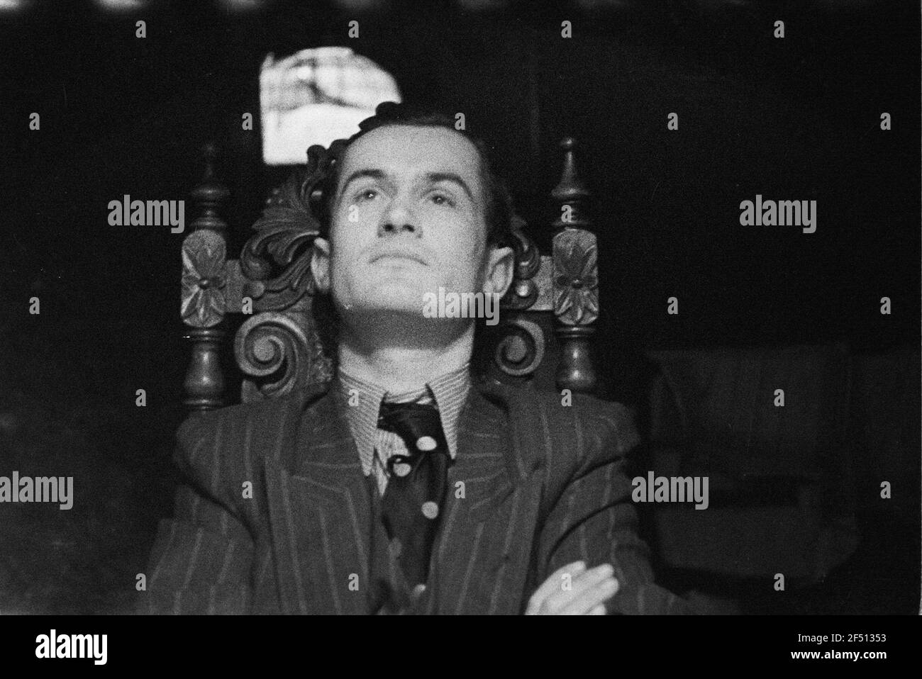 White tie dress suit Black and White Stock Photos & Images - Alamy