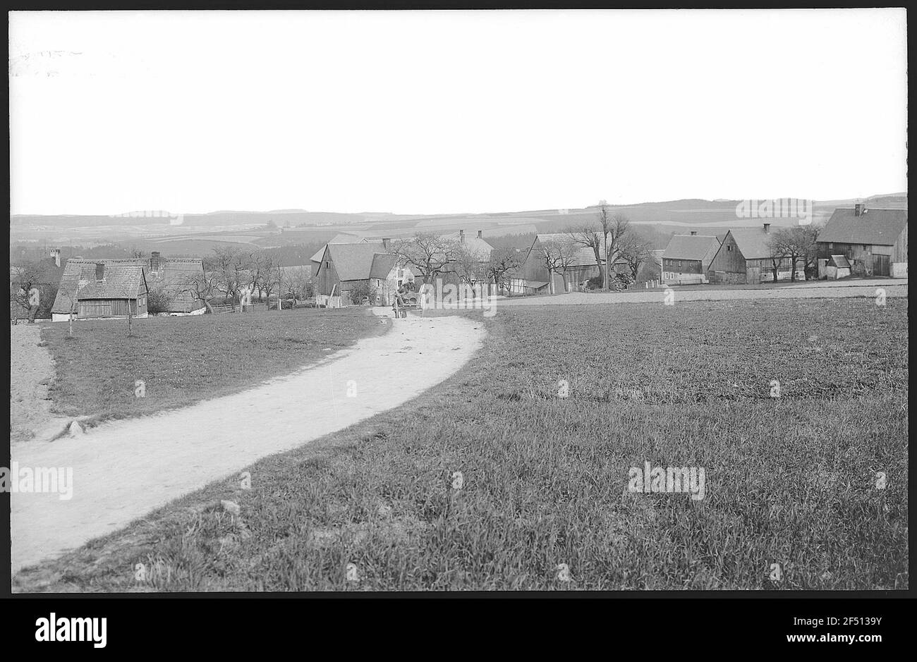 Slope settlement view Black and White Stock Photos & Images - Alamy