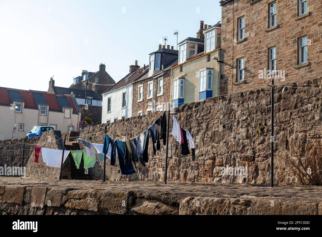 Cellardyke is a village in the east neuk of fife hi-res stock ...