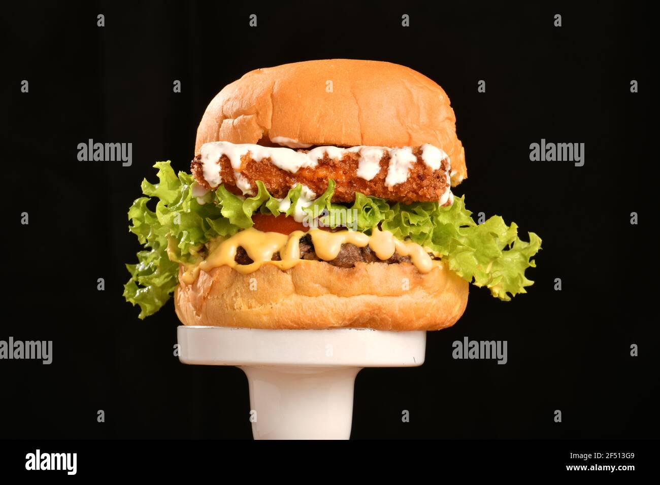 A hamburger (also burger for short) is a sandwich consisting of one or ...
