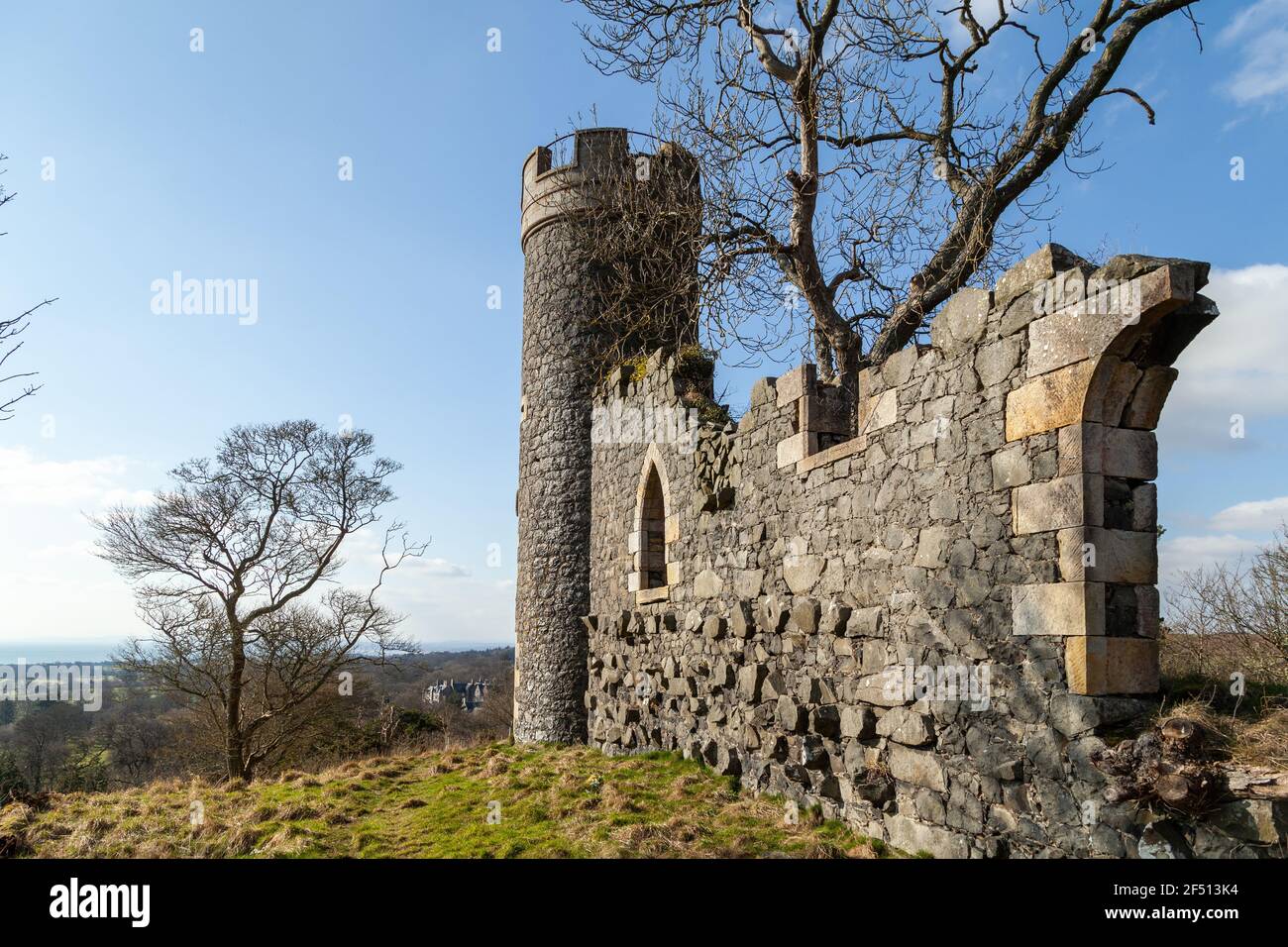 Balcarres tower hi-res stock photography and images - Alamy