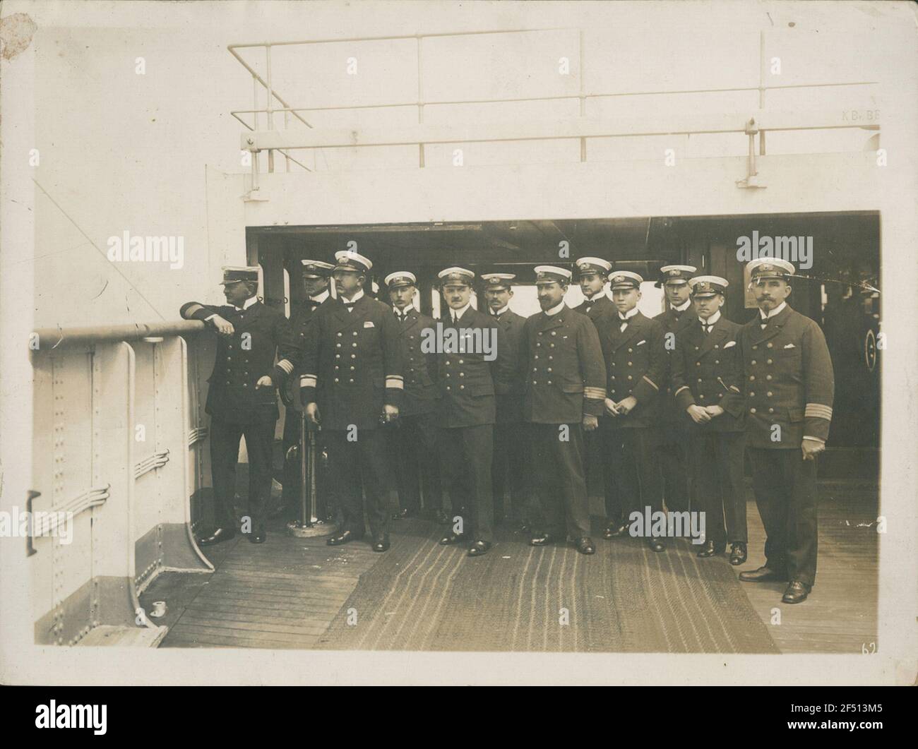 Group formation of crew members aboard a high-sea passenger steamer ...