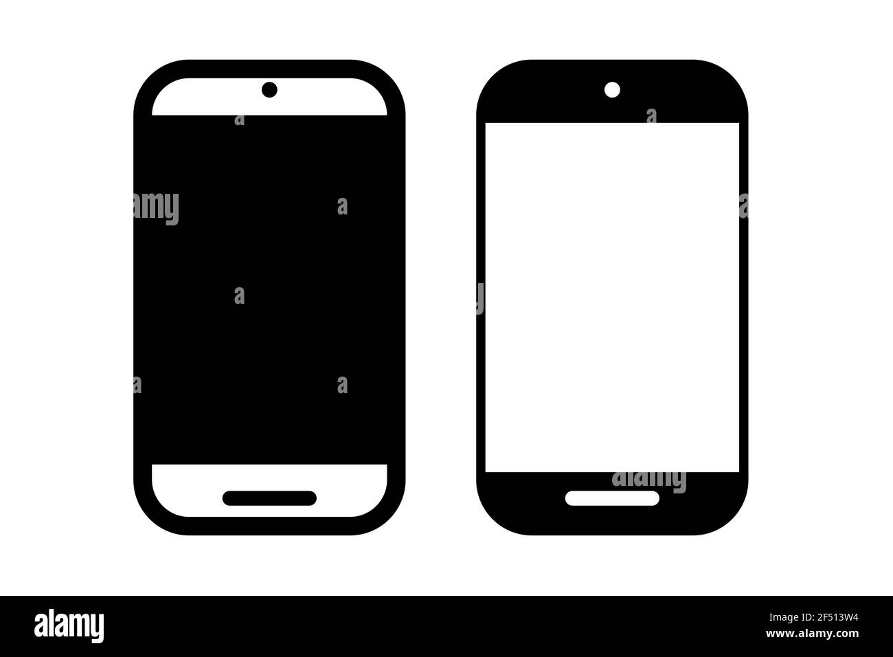 Android Smartphone Silhouette