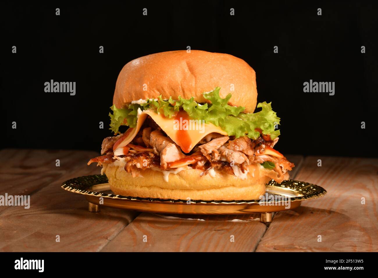 A hamburger (also burger for short) is a sandwich consisting of one or ...