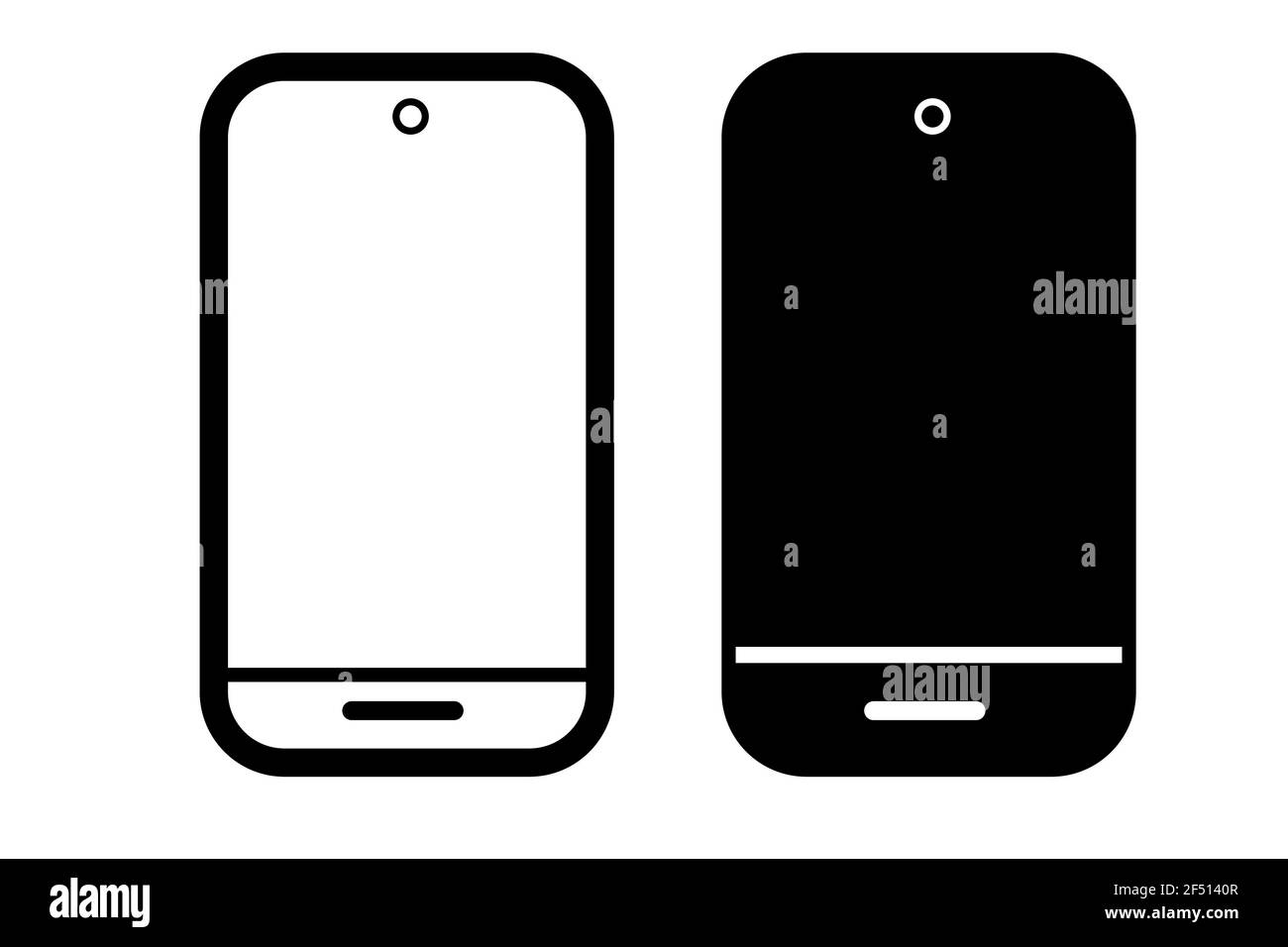Telephone icon vector vectors hi-res stock photography and images - Alamy