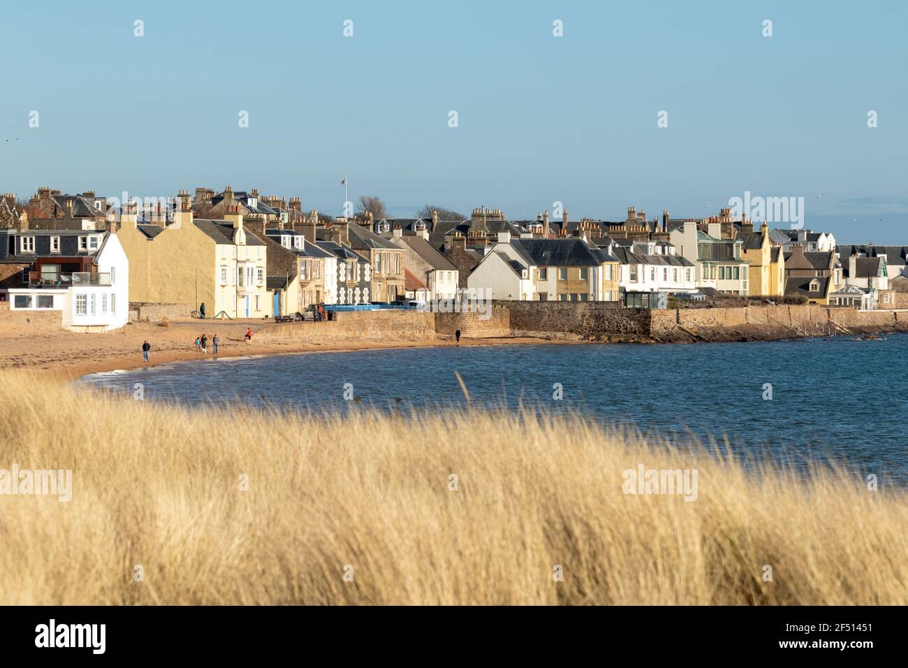 Elie beach in Fife, Scotland Stock Photo - Alamy
