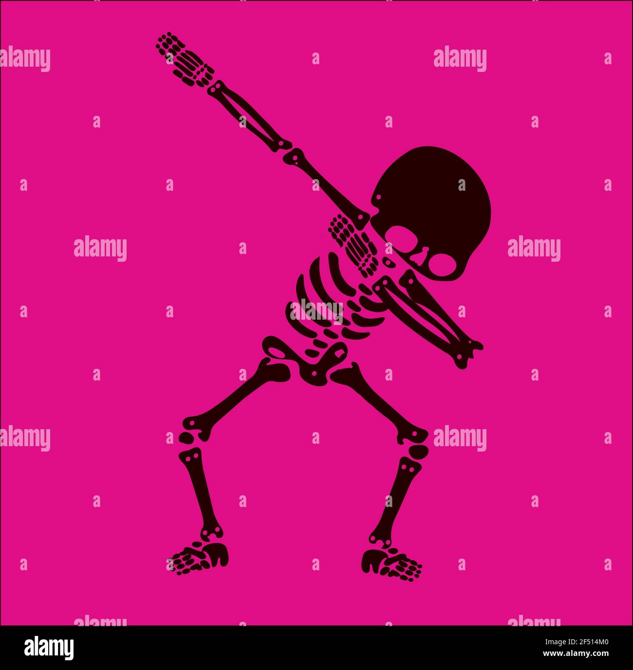 Skeleton dab, A group of skeletons dabbing Stock Vector Image & Art - Alamy