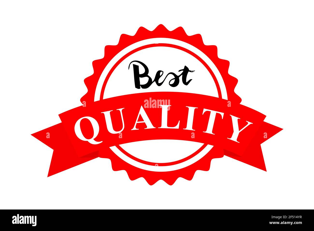 2 style Red Circle with ribbon Rubber Stamp, label or Tag Stock Vector ...