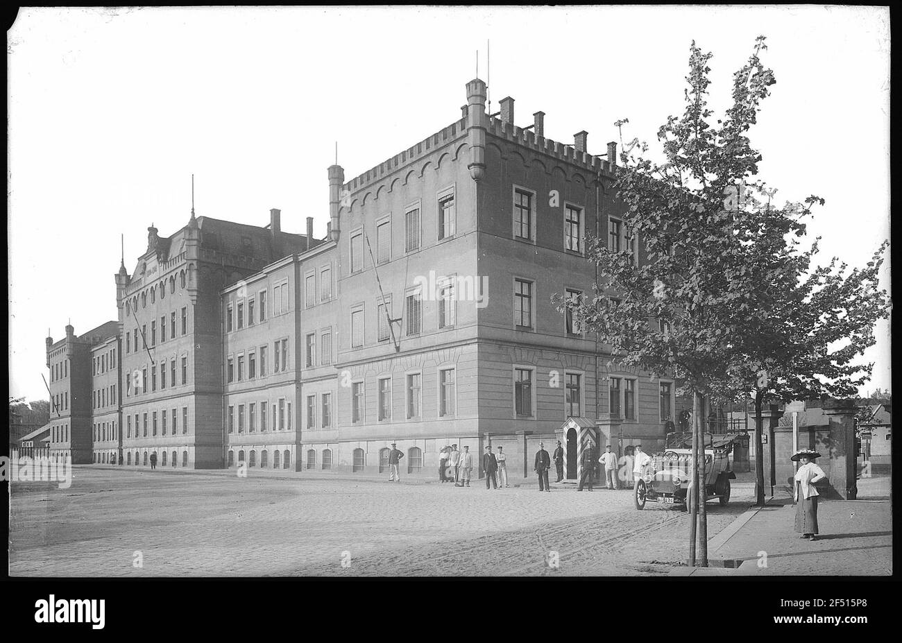 Dresden. Barracks d. K.S. 4. Field-Art.-stint. No. 48 Stock Photo - Alamy