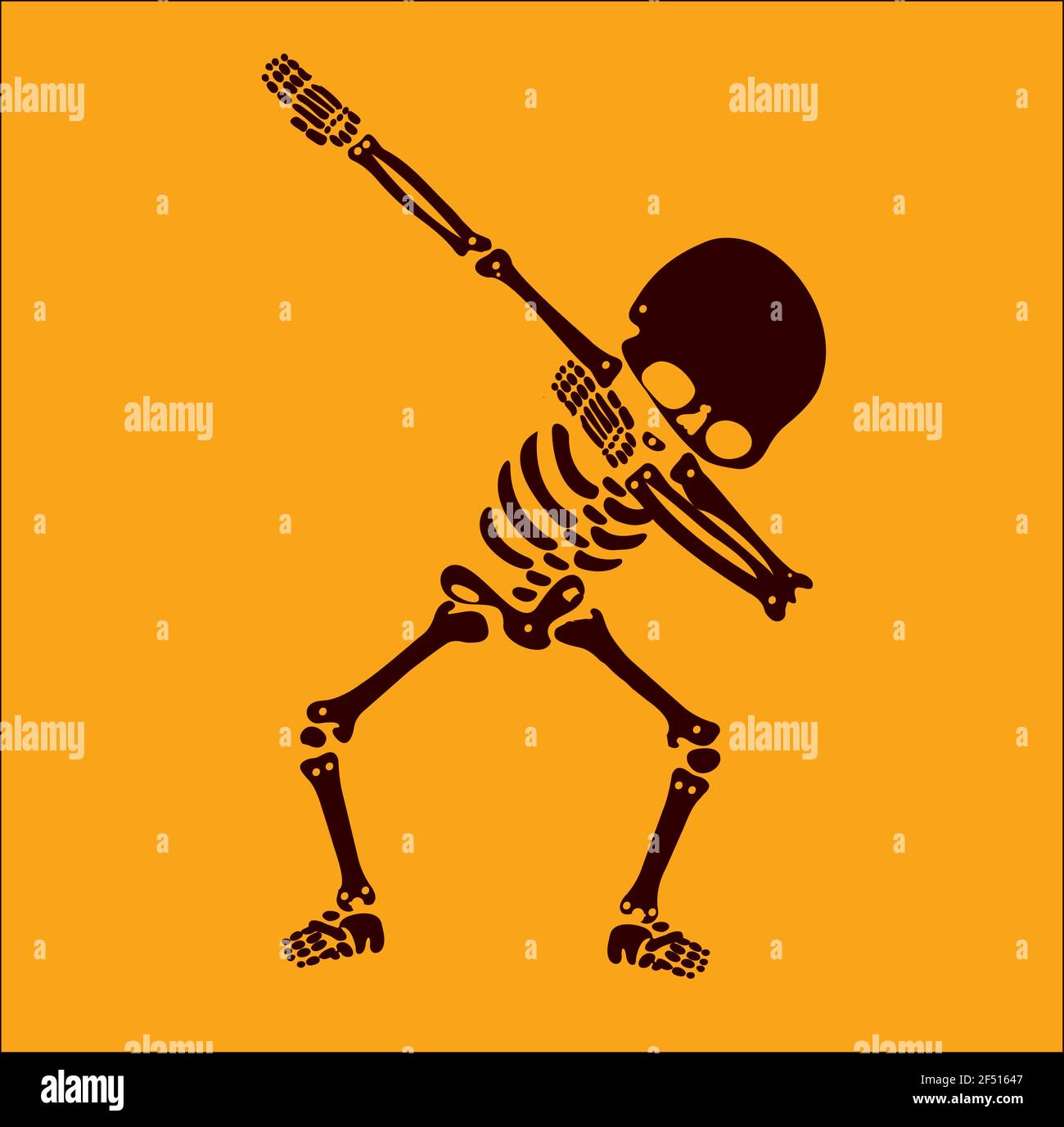 Skeleton dab, A group of skeletons dabbing Stock Vector Image & Art - Alamy