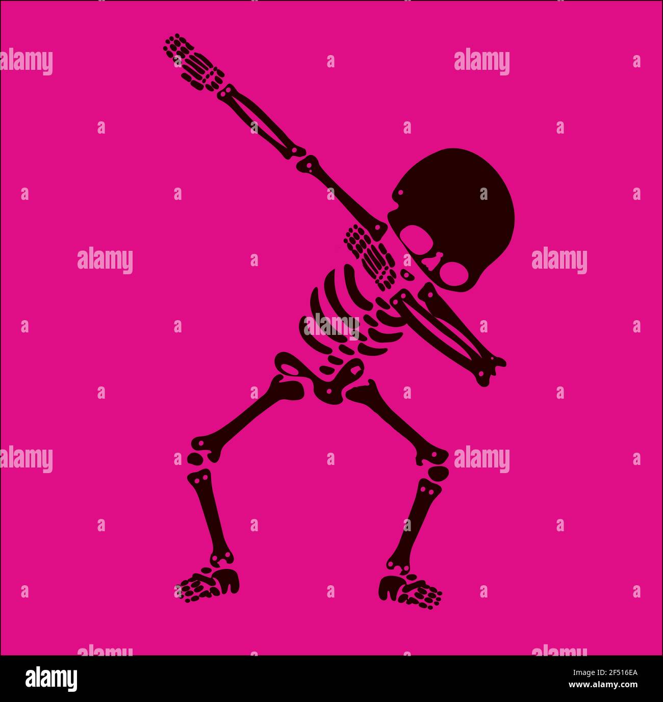 Skeleton dab, A group of skeletons dabbing Stock Vector Image & Art - Alamy