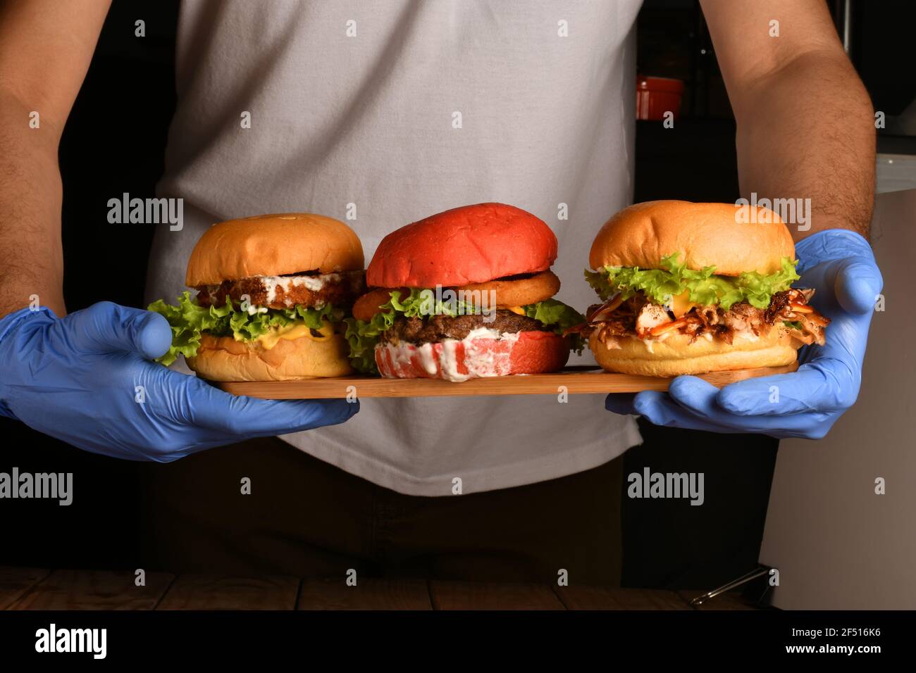 A hamburger (also burger for short) is a sandwich consisting of one or ...