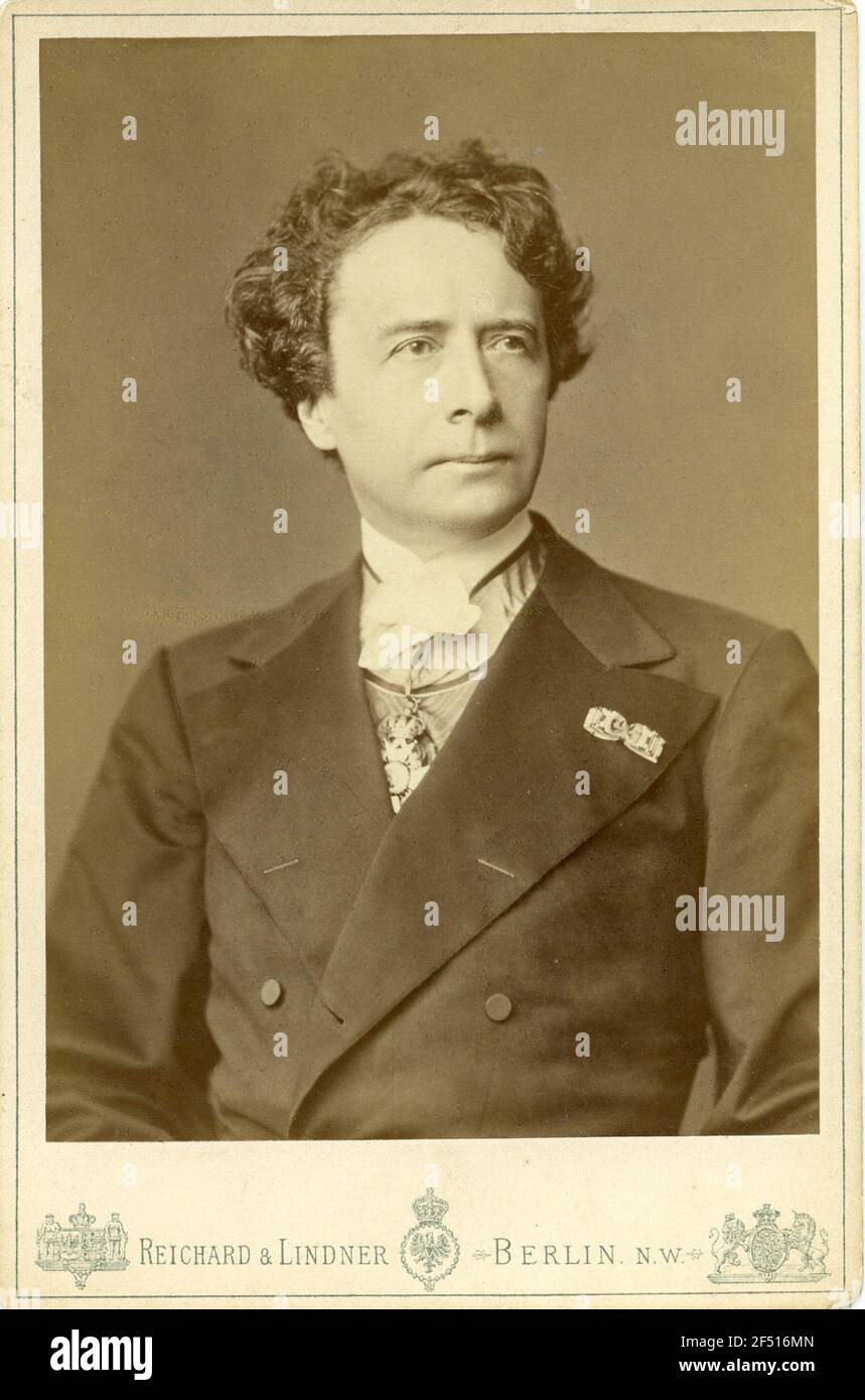 Portrait of Friedrich Haase Stock Photo - Alamy