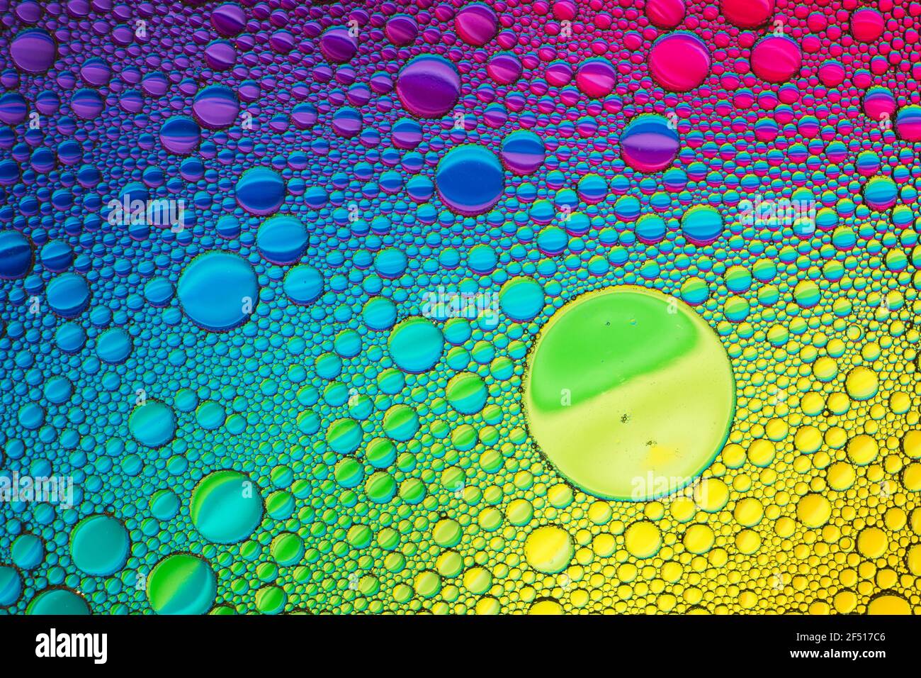 Texture soap bubbles different colors hi-res stock photography and ...