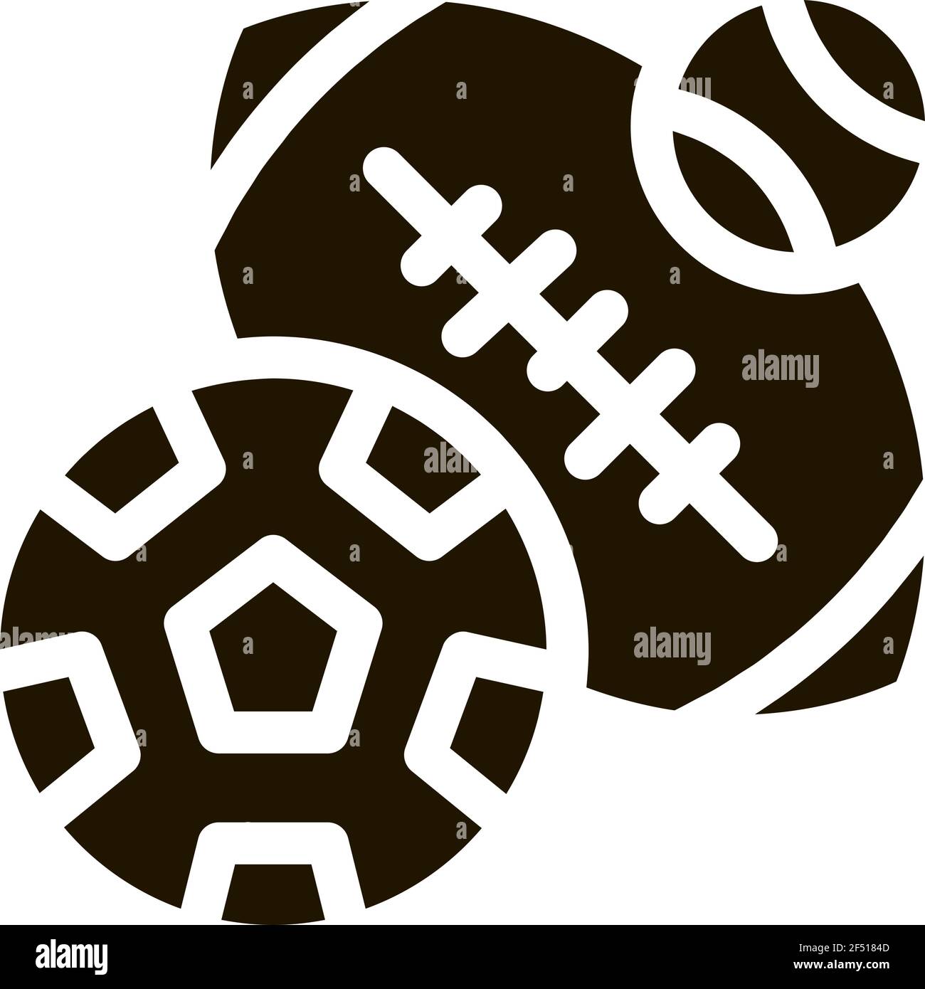 Football Rugby Baseball Icon Illustration Stock Vector Image & Art - Alamy